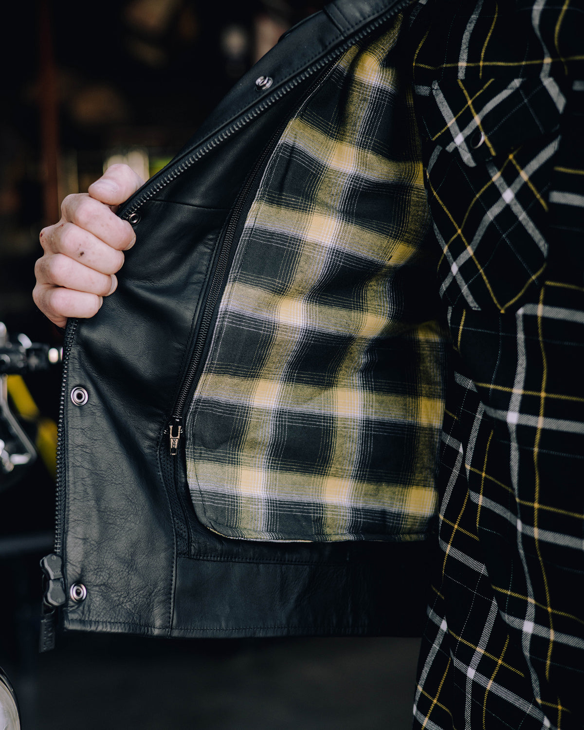 Hudson Leather Jacket - Black | Dixxon Flannel Co.