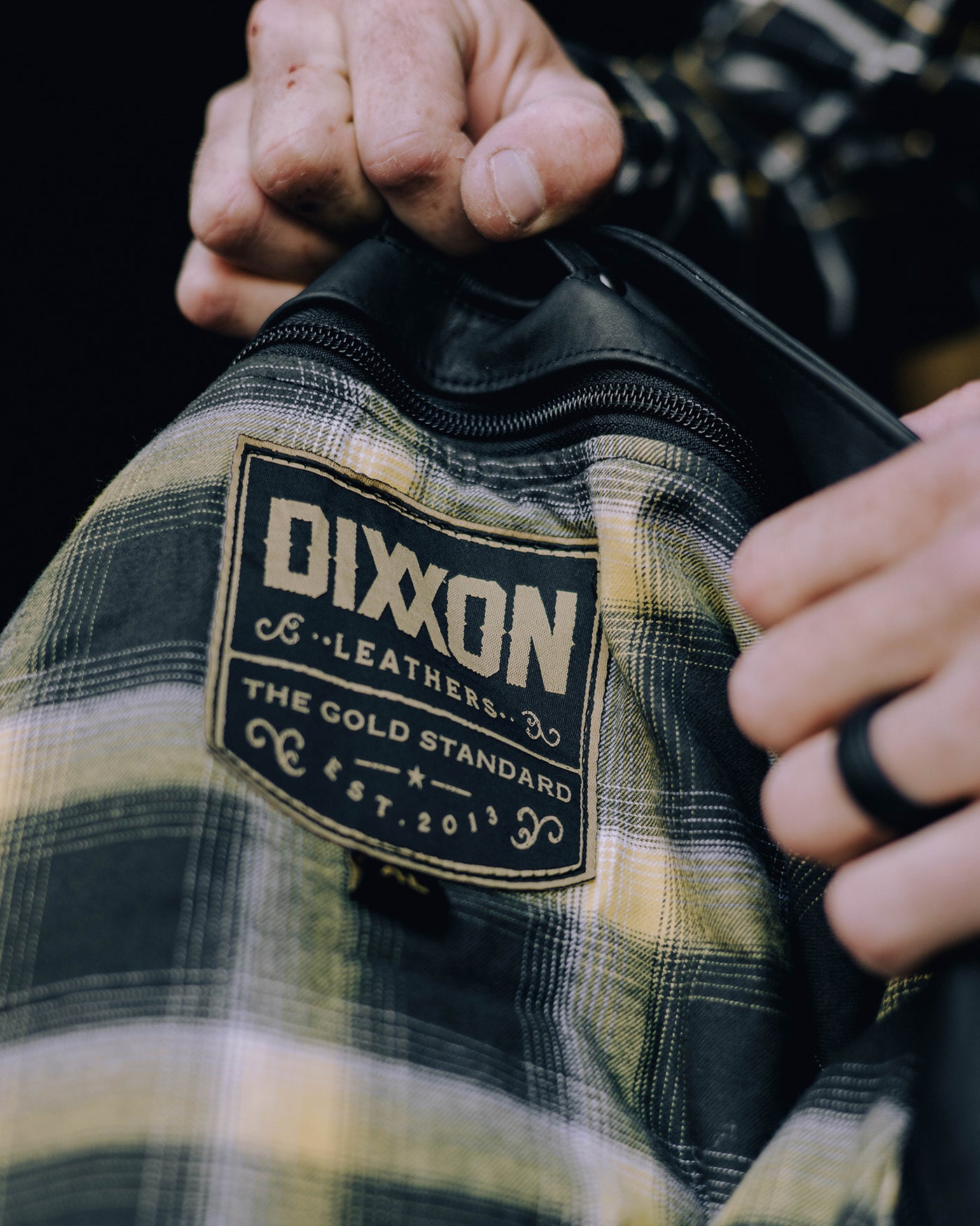 Hudson Leather Jacket - Black | Dixxon Flannel Co.