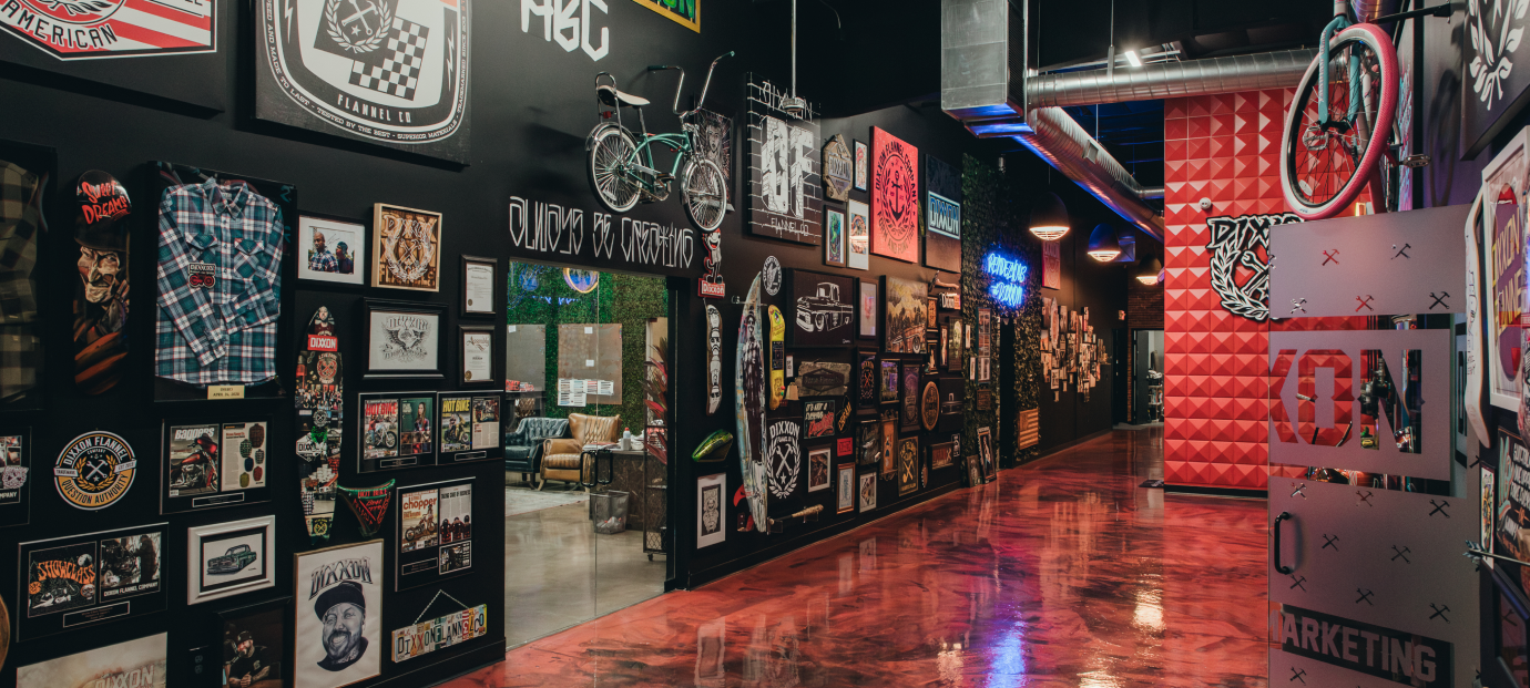 Showroom Update – Dixxon Flannel Co.