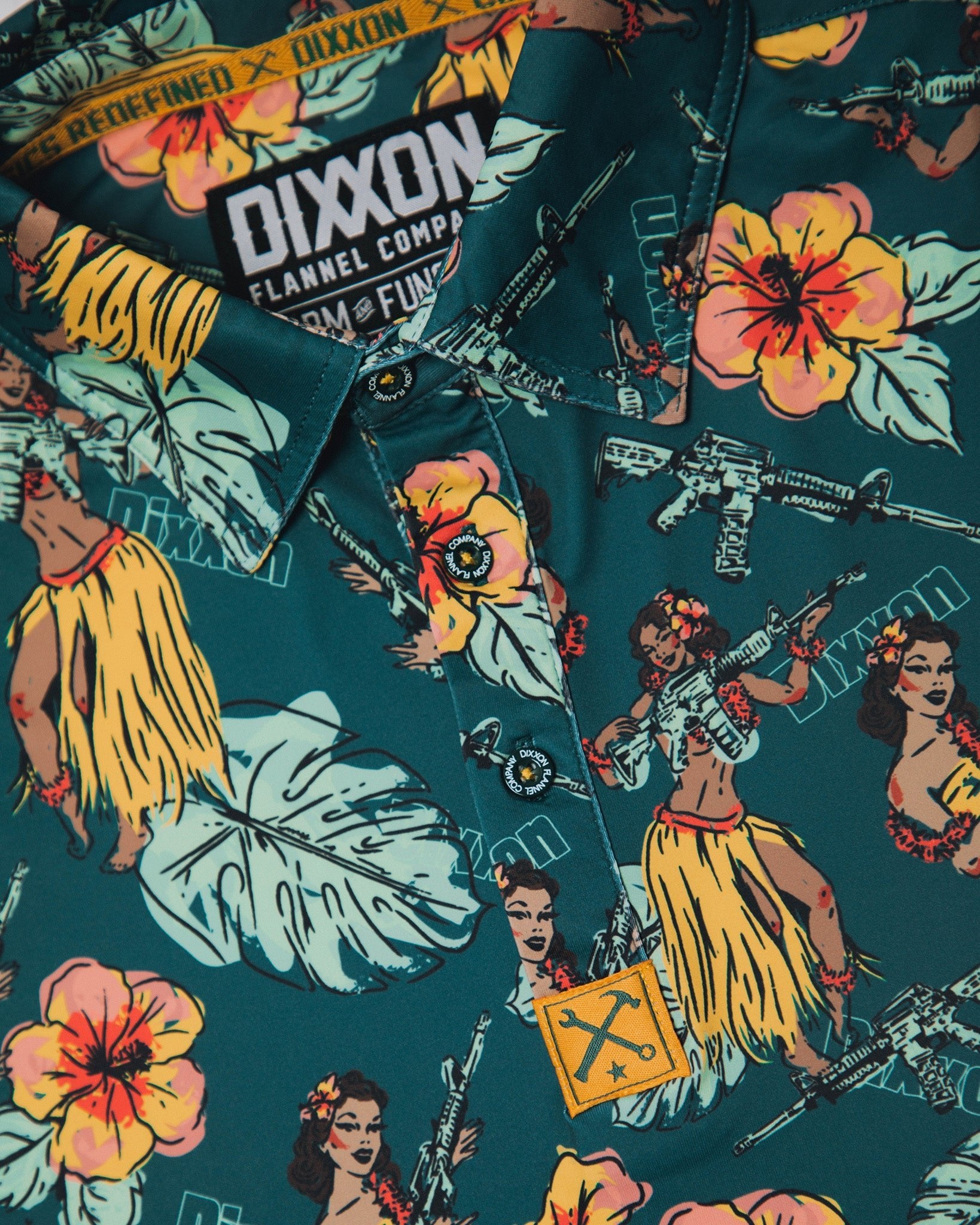 Men's Aloha Arms Party Polo | Dixxon Flannel Co.