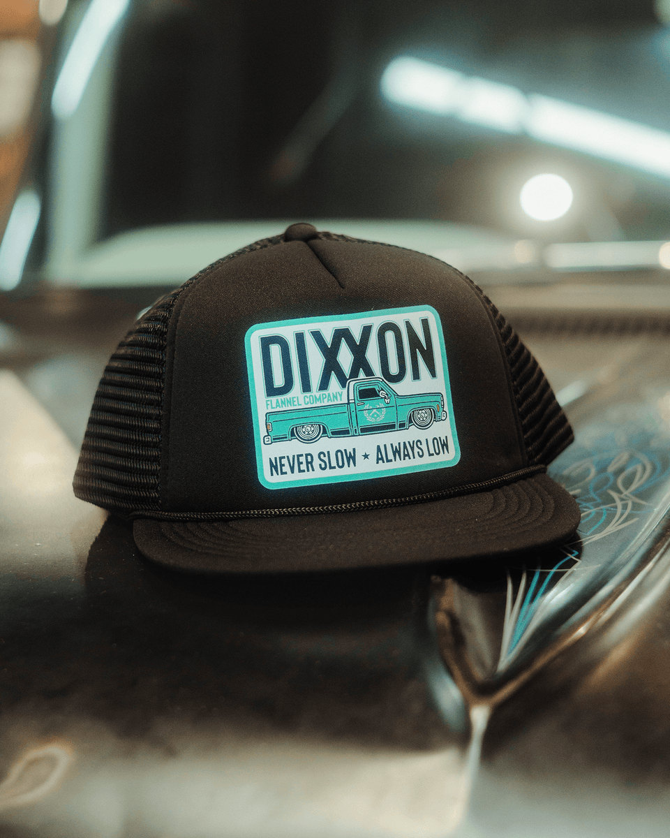 Always Low Flat Bill Foam Trucker Snapback | Dixxon Flannel Co.