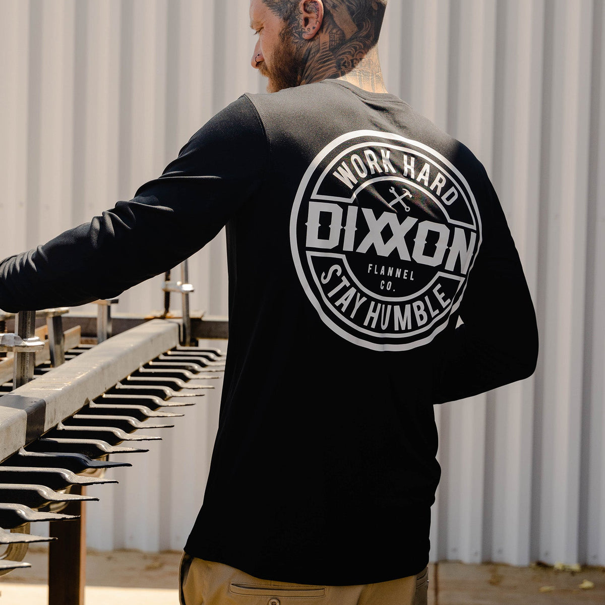 Corpo UV Long Sleeve T-Shirt - Black | Dixxon Flannel Co.