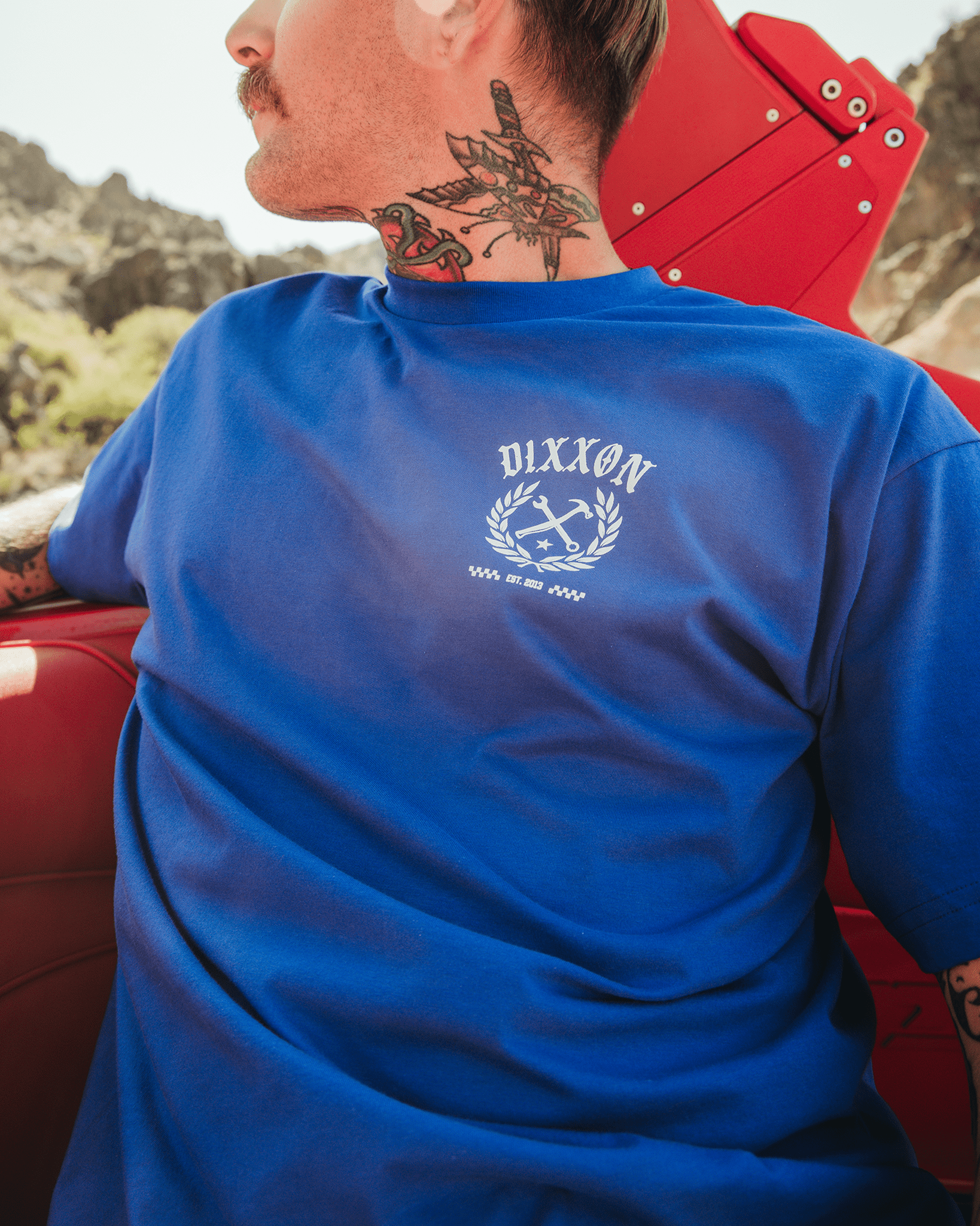 Men's Cruz T-Shirt - Blue | Dixxon Flannel Co.