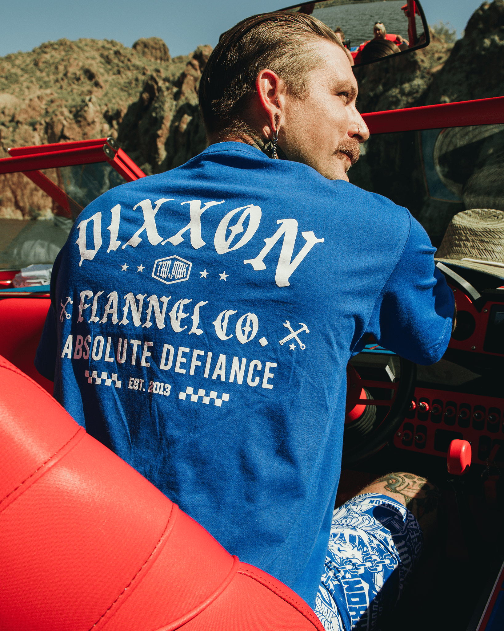 Men's Cruz T-Shirt - Blue | Dixxon Flannel Co.