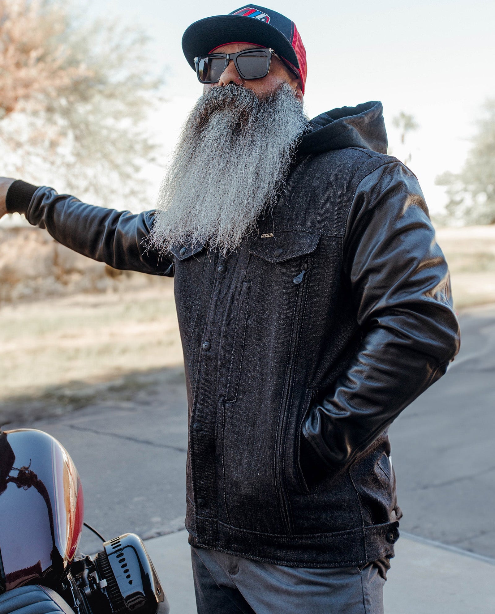 Dillinger Denim & Leather Jacket - Black | Dixxon Flannel Co.