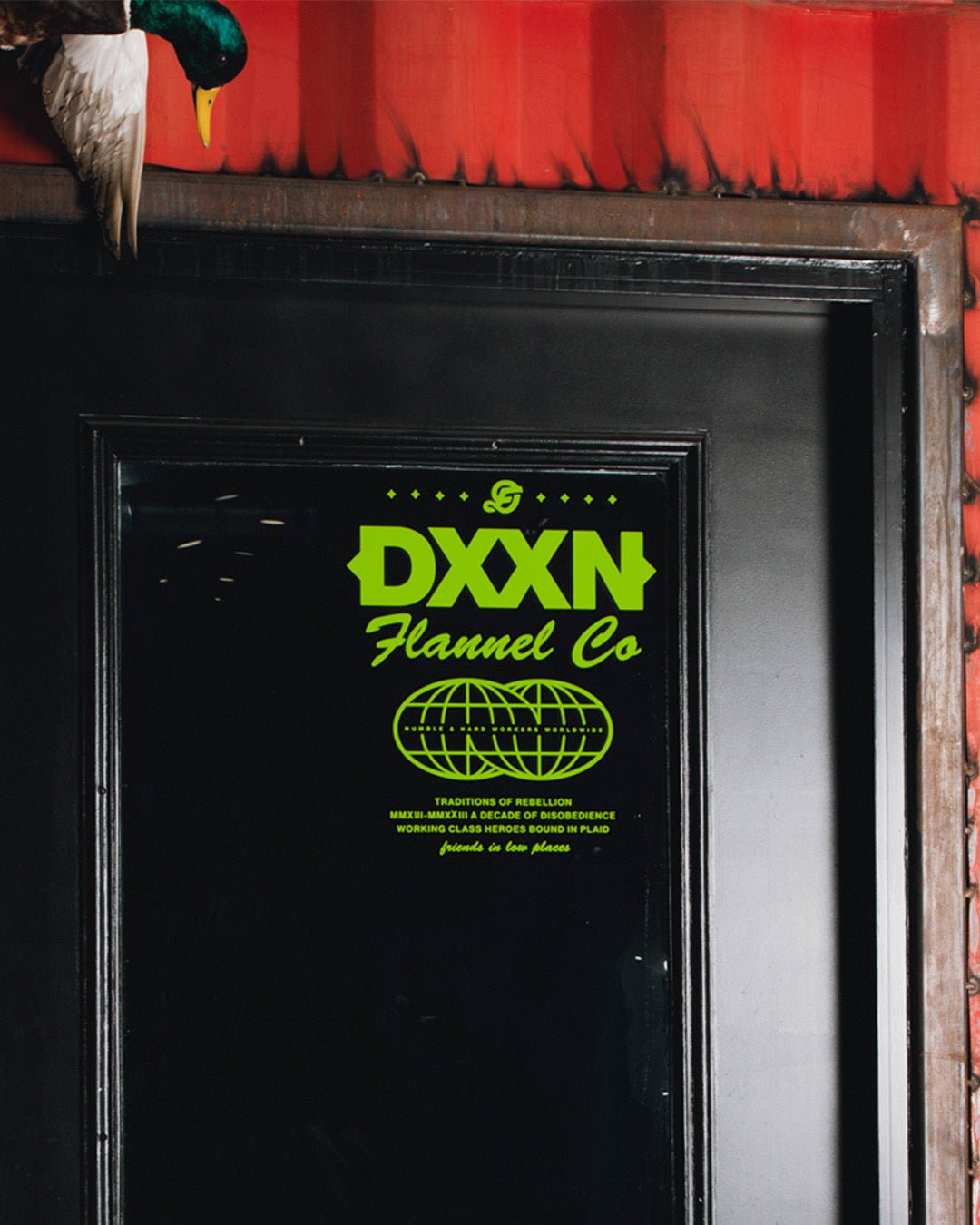 Dixxon Tech Die Cut Sticker - 12" | Dixxon Flannel Co.