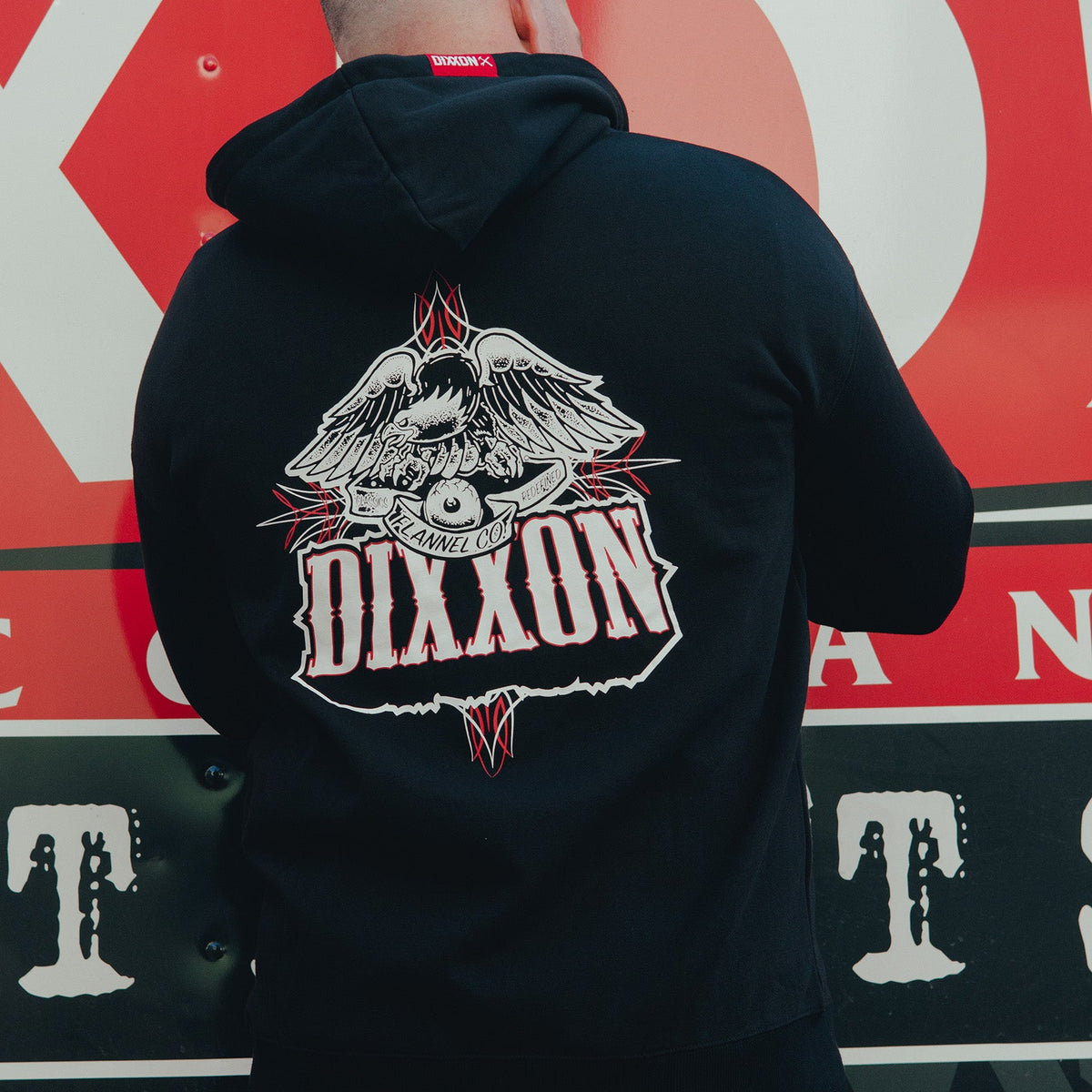 Eagle Eye Zip Up - Black | Dixxon Flannel Co.