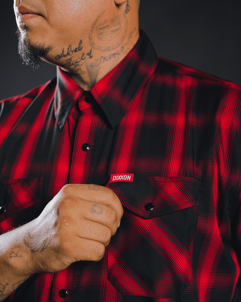El Rojo Loco Bamboo Short Sleeve | Dixxon Flannel Co.