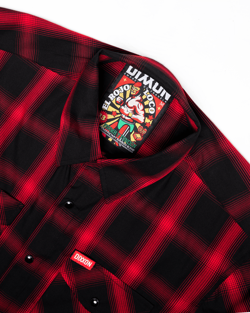 El Rojo Loco Bamboo Short Sleeve | Dixxon Flannel Co.