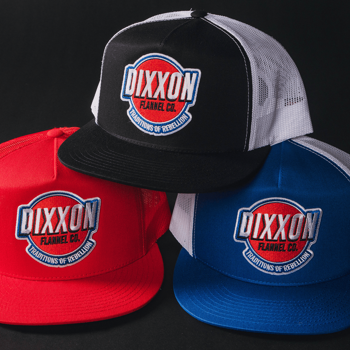 Hot Rod Flat Bill Trucker Snapback | Dixxon Flannel Co.