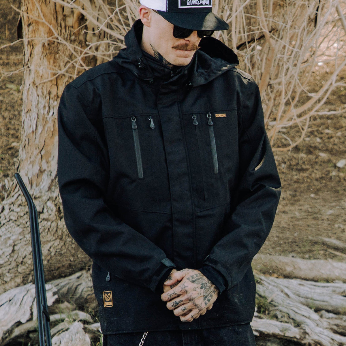 Men's Laramie Waterproof Jacket - Black | Dixxon Flannel Co.
