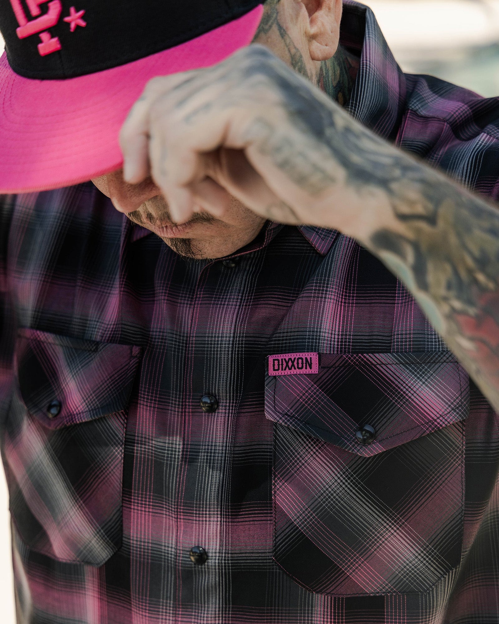 Midnight Vice Bamboo Short Sleeve | Dixxon Flannel Co.