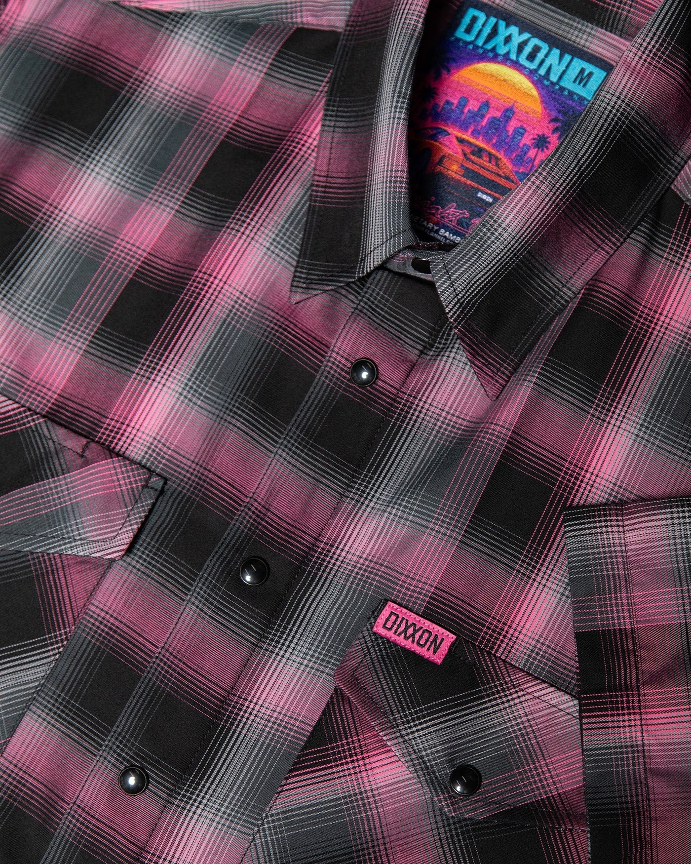 Midnight Vice Bamboo Short Sleeve | Dixxon Flannel Co.