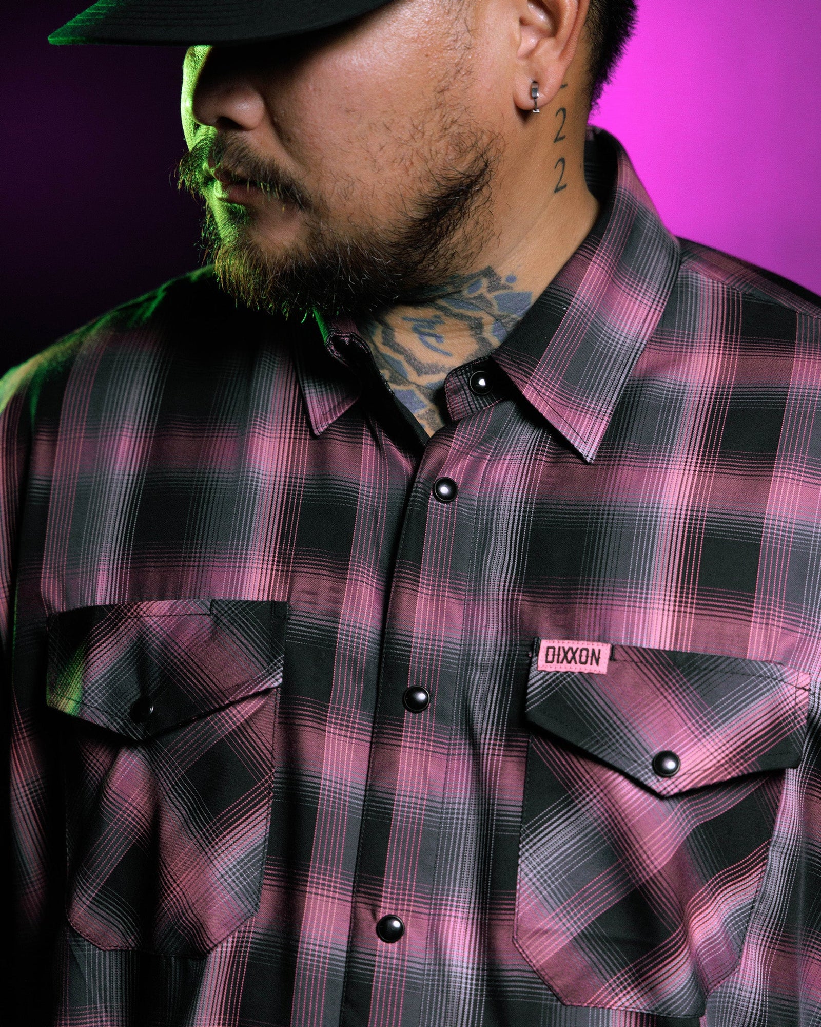 Midnight Vice Bamboo Short Sleeve | Dixxon Flannel Co.