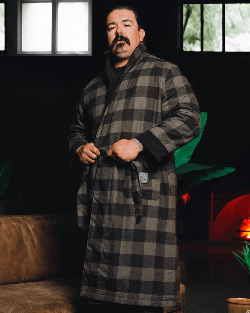 Men's Murked Fleece-Lined Robe | Dixxon Flannel Co.