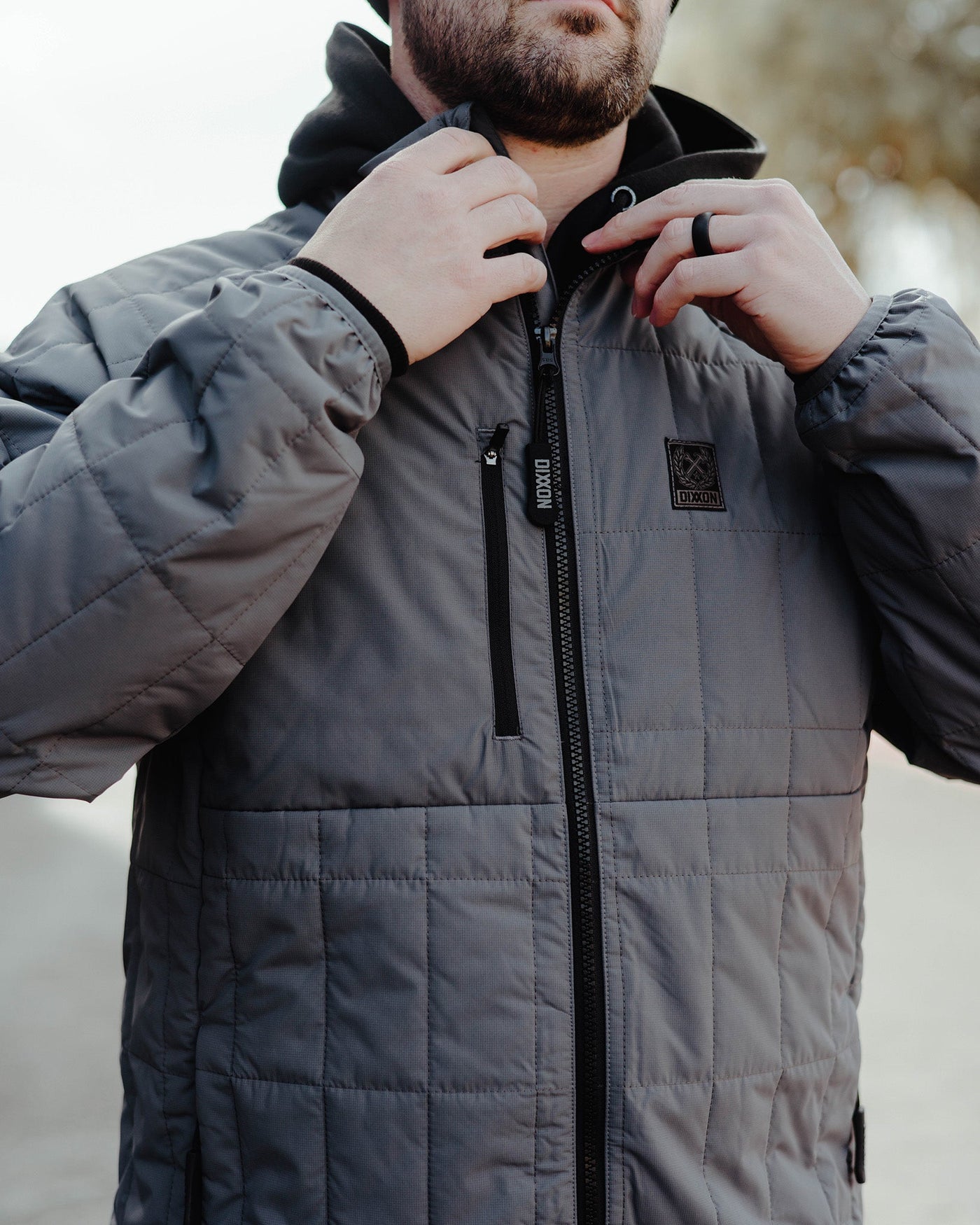 Nomad Puffer Jacket - Gray | Dixxon Flannel Co.