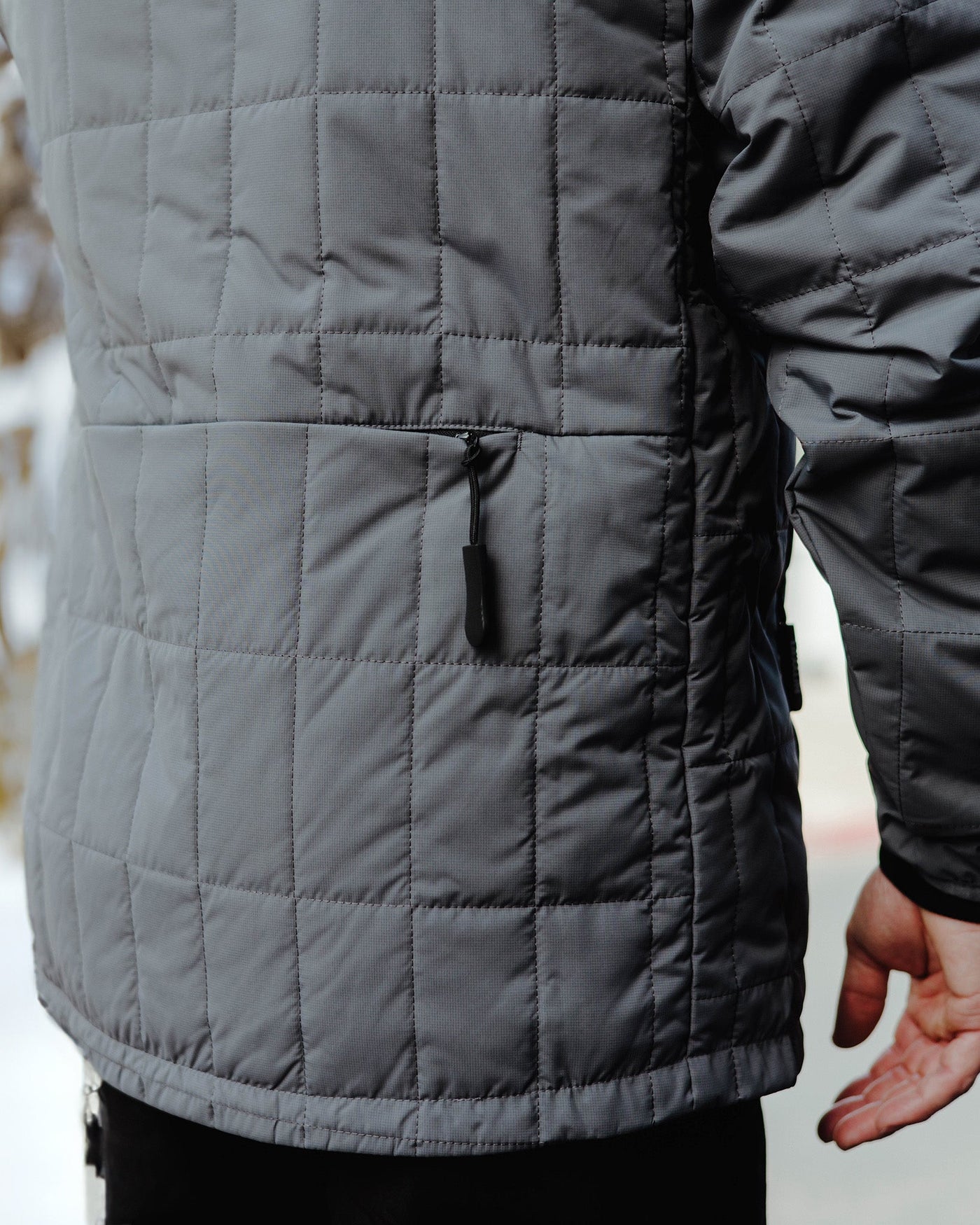Nomad Puffer Jacket - Gray | Dixxon Flannel Co.
