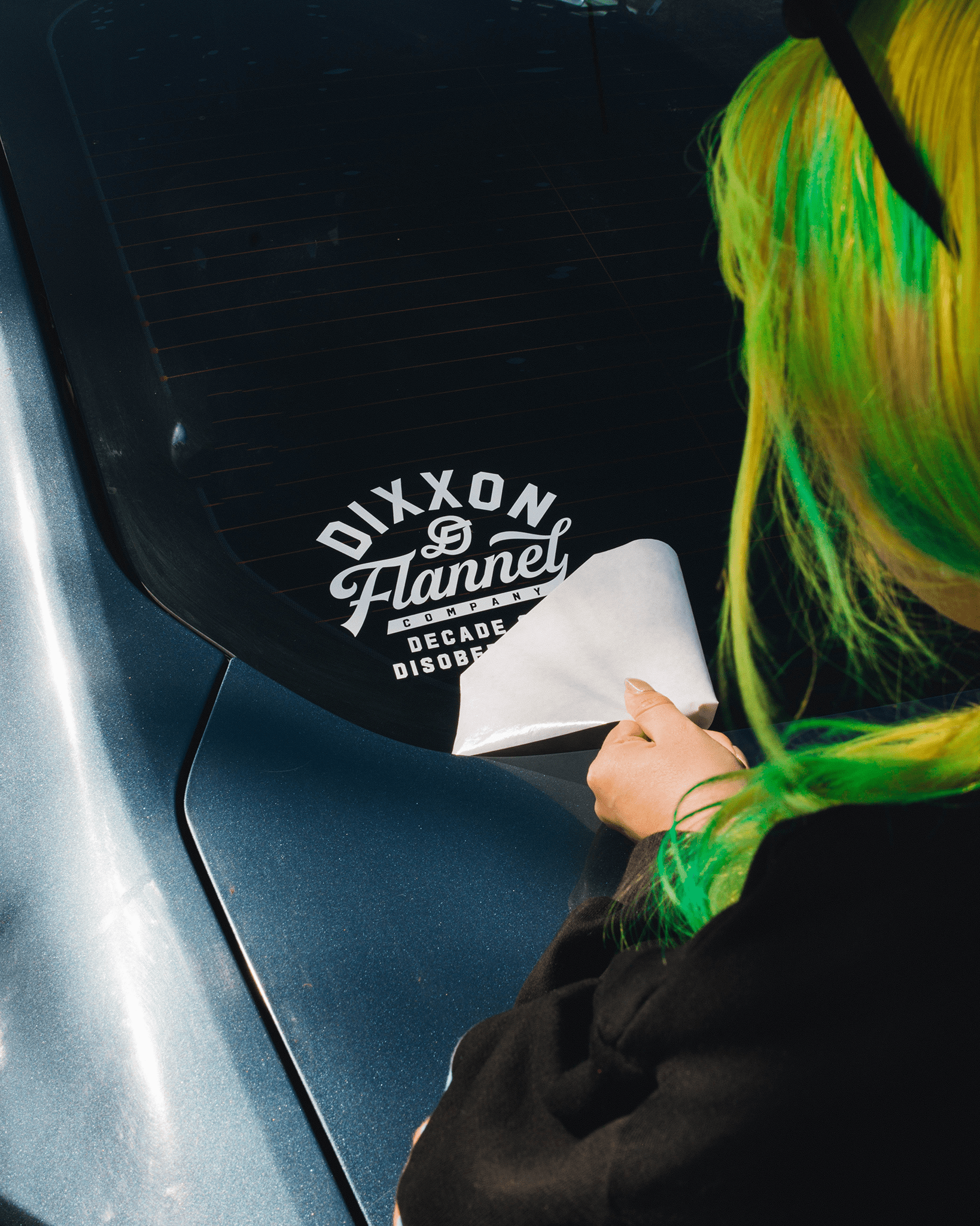 Pastime Die Cut Sticker - 6" | Dixxon Flannel Co.
