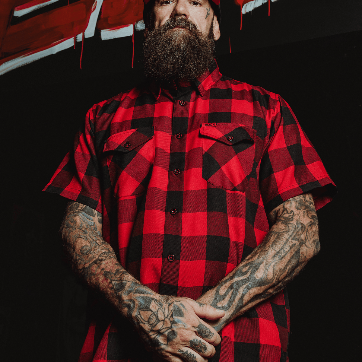 Redrum Short Sleeve Flannel | Dixxon Flannel Co.