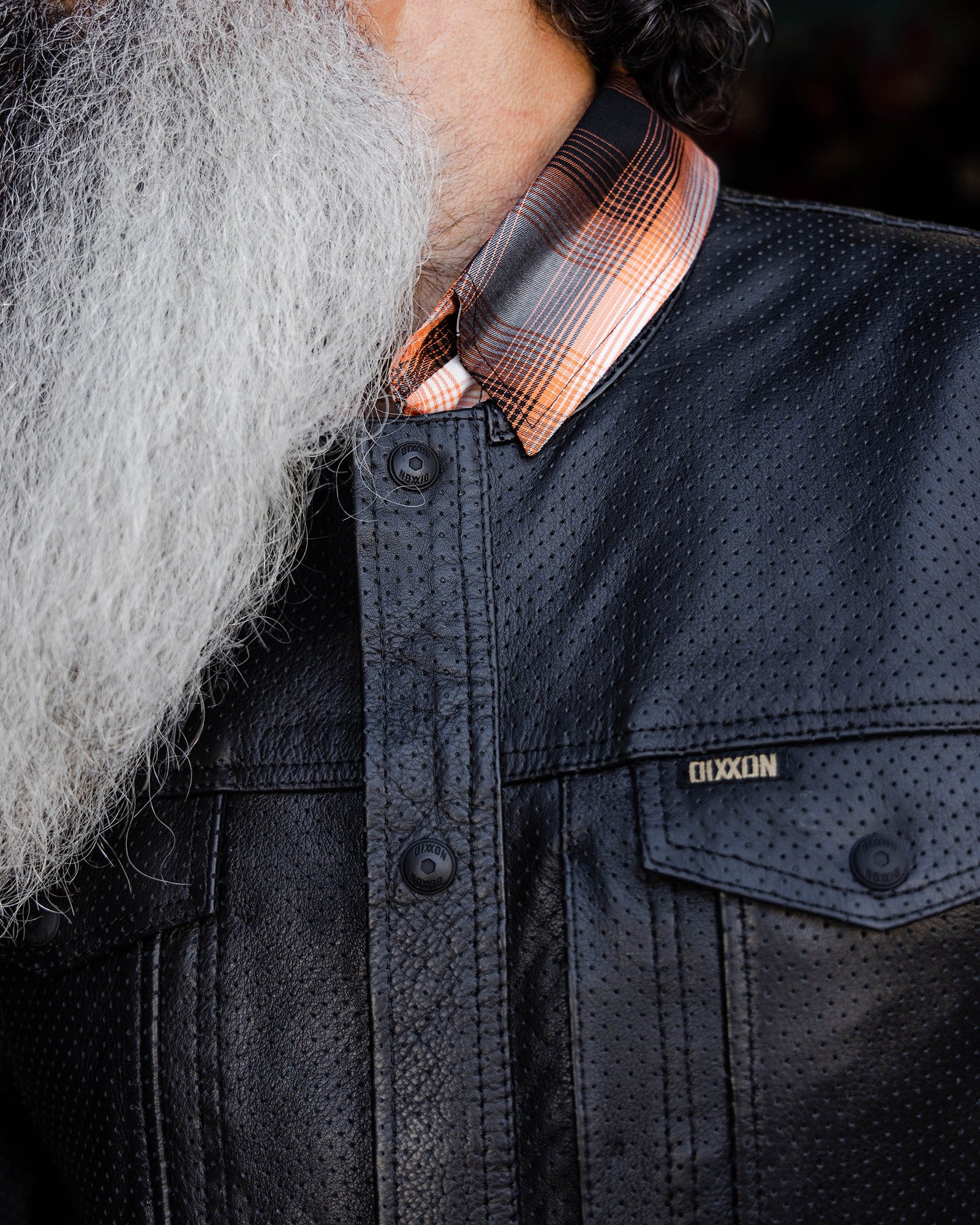 Reno Perforated Leather Shirt | Dixxon Flannel Co.