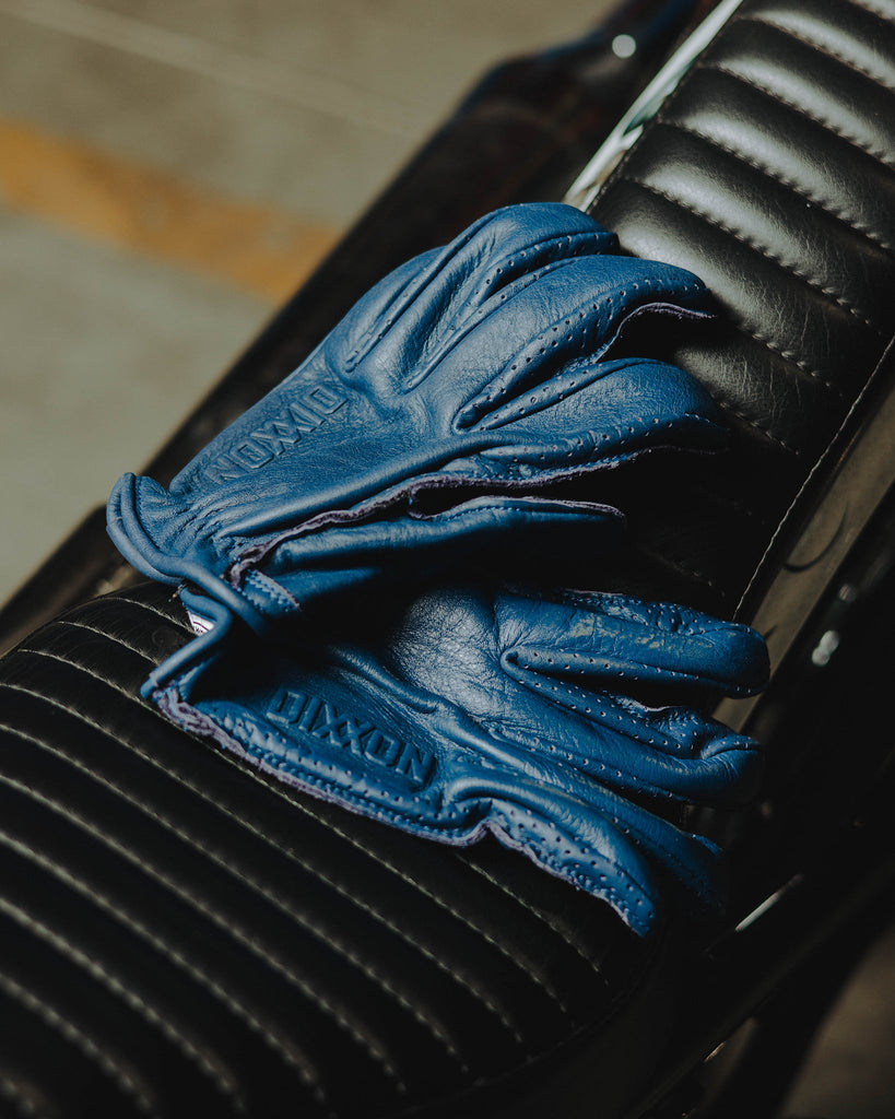 Roper Leather Moto Gloves - Steel | Dixxon Flannel Co.