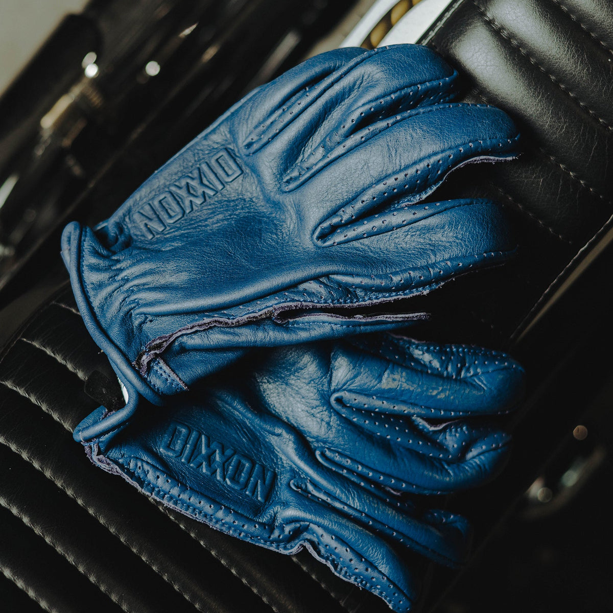 Roper Leather Moto Gloves - Steel | Dixxon Flannel Co.