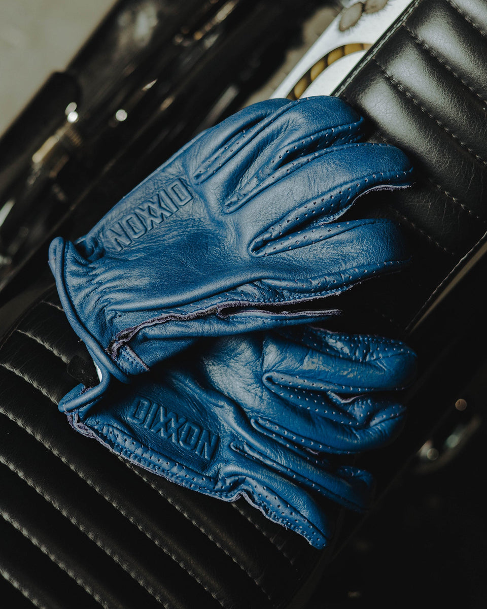 Roper Leather Moto Gloves - Steel | Dixxon Flannel Co.