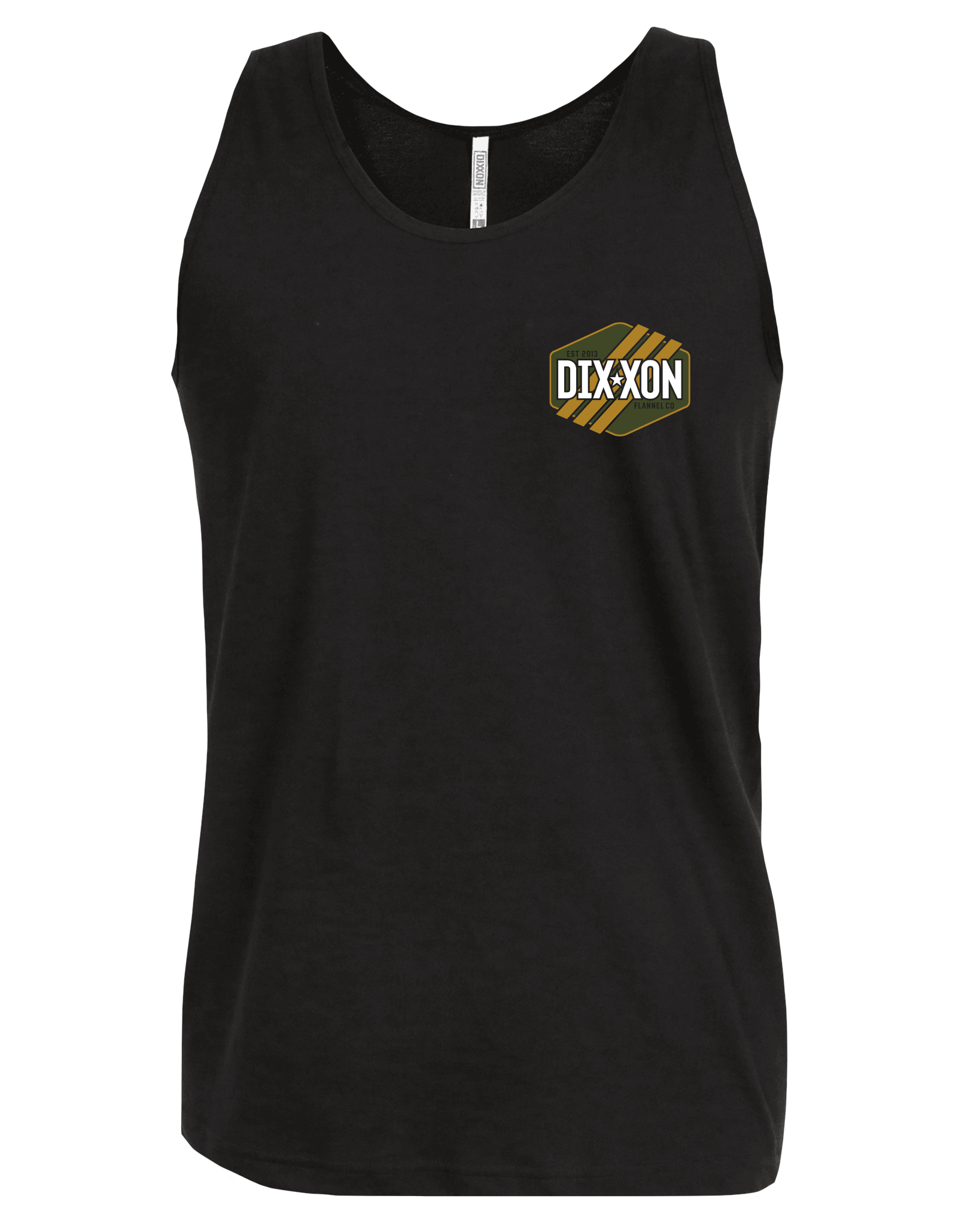Men's Tactical Stripes Tank - Black & O.D. Green | Dixxon Flannel Co.