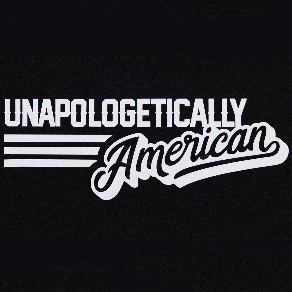 Unapologetically American 6" Die Cut Sticker | Dixxon Flannel Co.