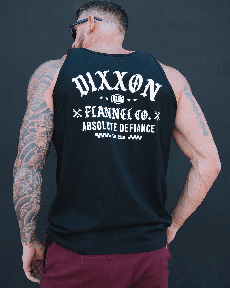 Plain Defiance Tank - Black | Dixxon Flannel Co.