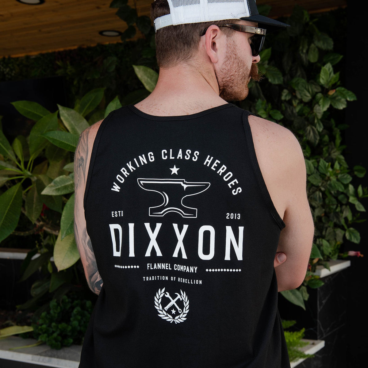 Traditions Badge Tank - Black | Dixxon Flannel Co.