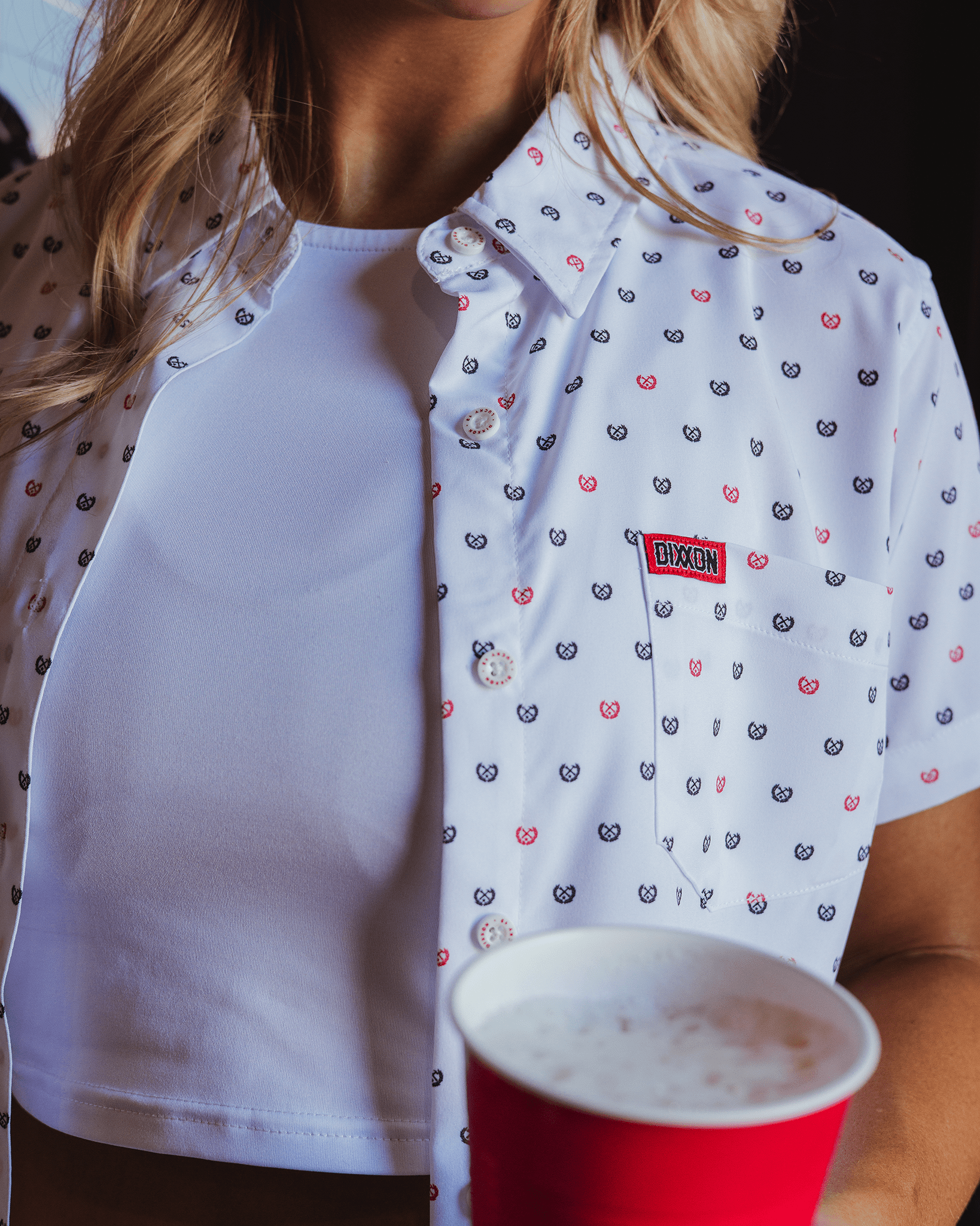 Women's Brochacho Short Sleeve - White | Dixxon Flannel Co.
