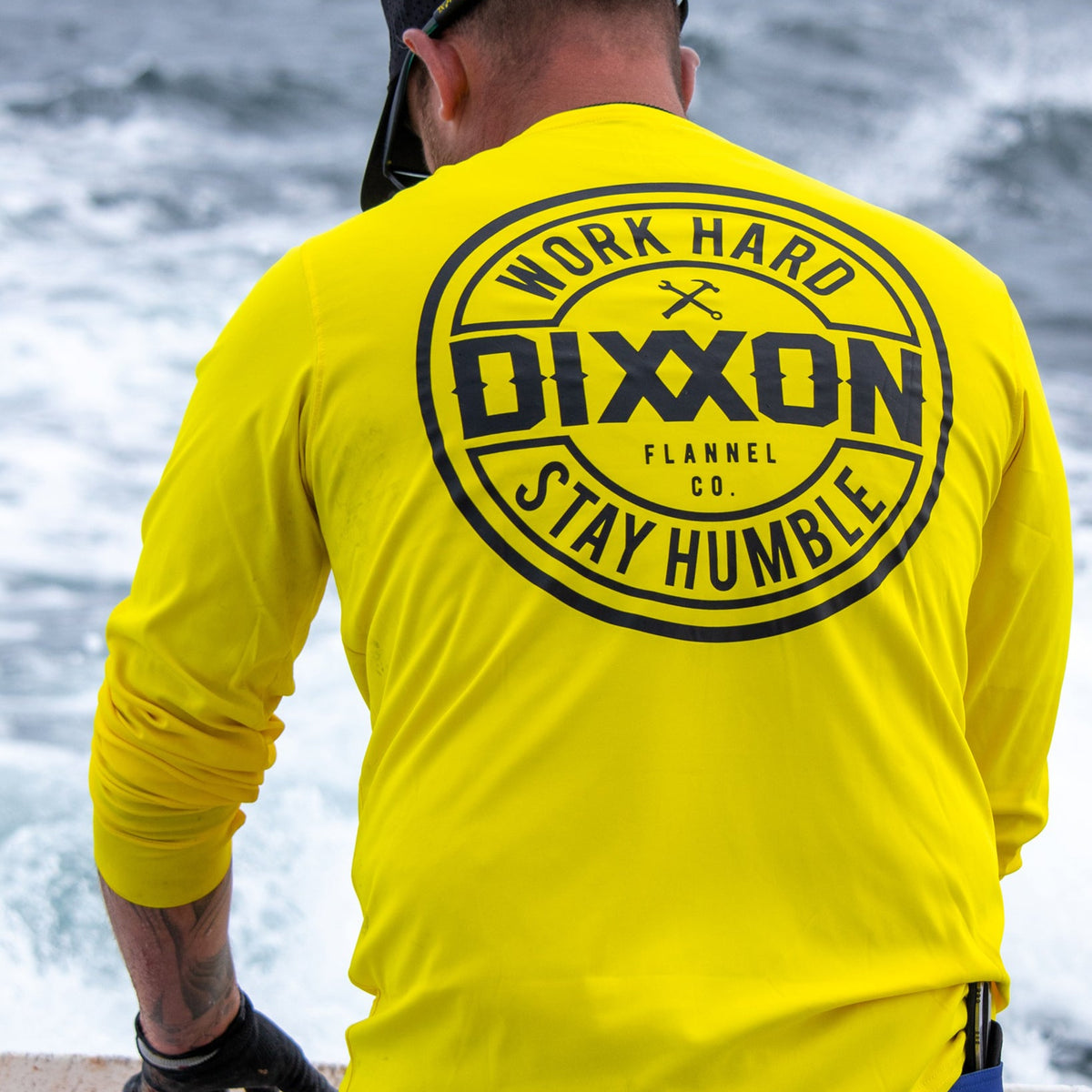 Corpo UV Long Sleeve T-Shirt - Yellow | Dixxon Flannel Co.