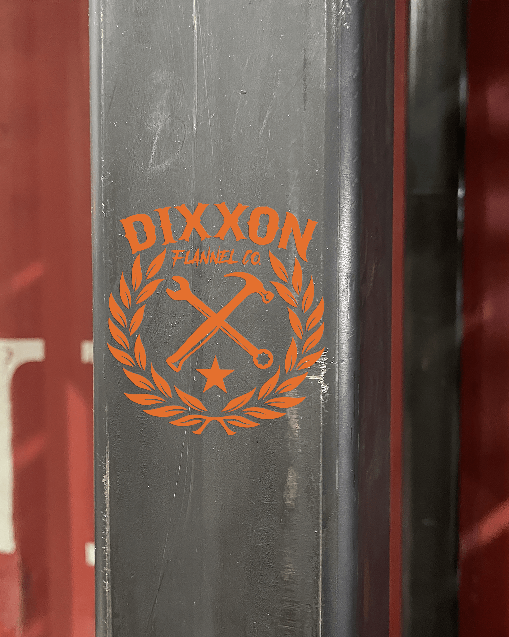 Crest 5" Die Cut Sticker | Dixxon Flannel Co.