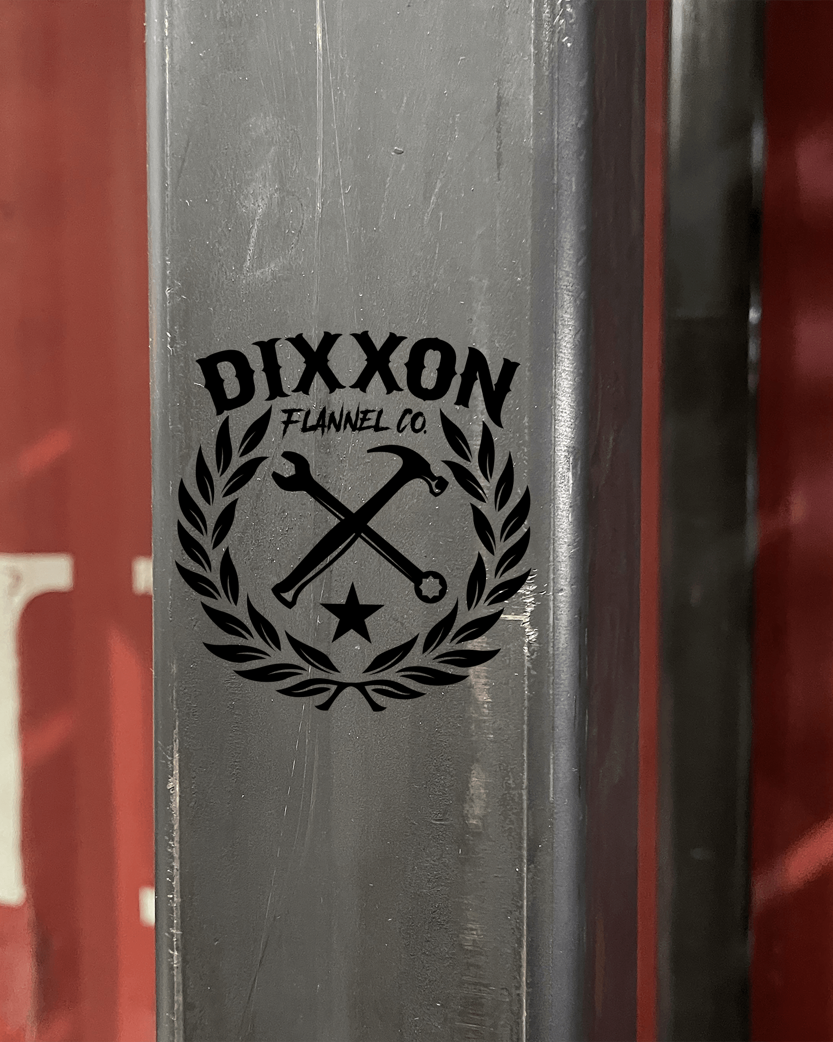 Crest 5" Die Cut Sticker | Dixxon Flannel Co.