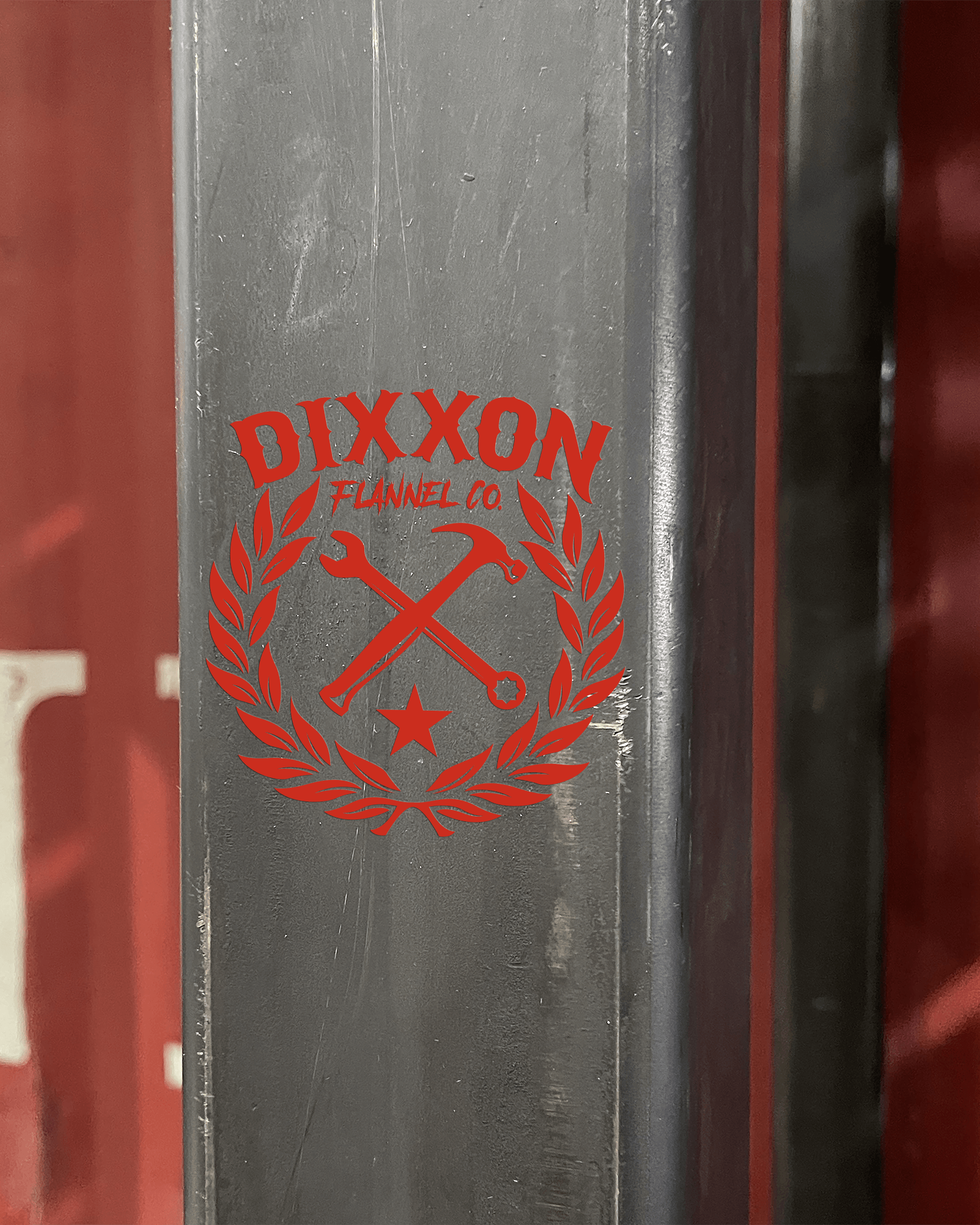 Crest 5" Die Cut Sticker | Dixxon Flannel Co.