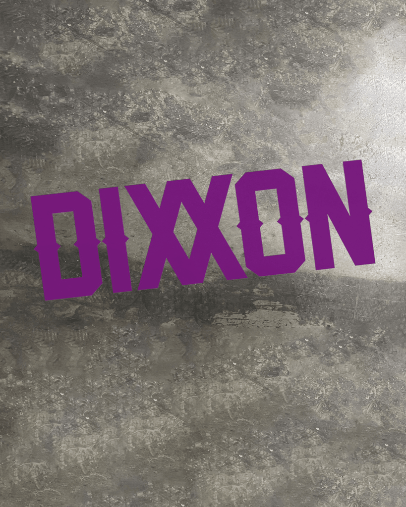 Dixxon 18" Die Cut Sticker | Dixxon Flannel Co.