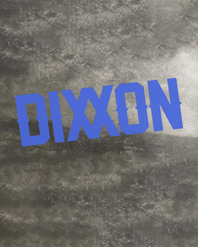 Dixxon 18" Die Cut Sticker | Dixxon Flannel Co.