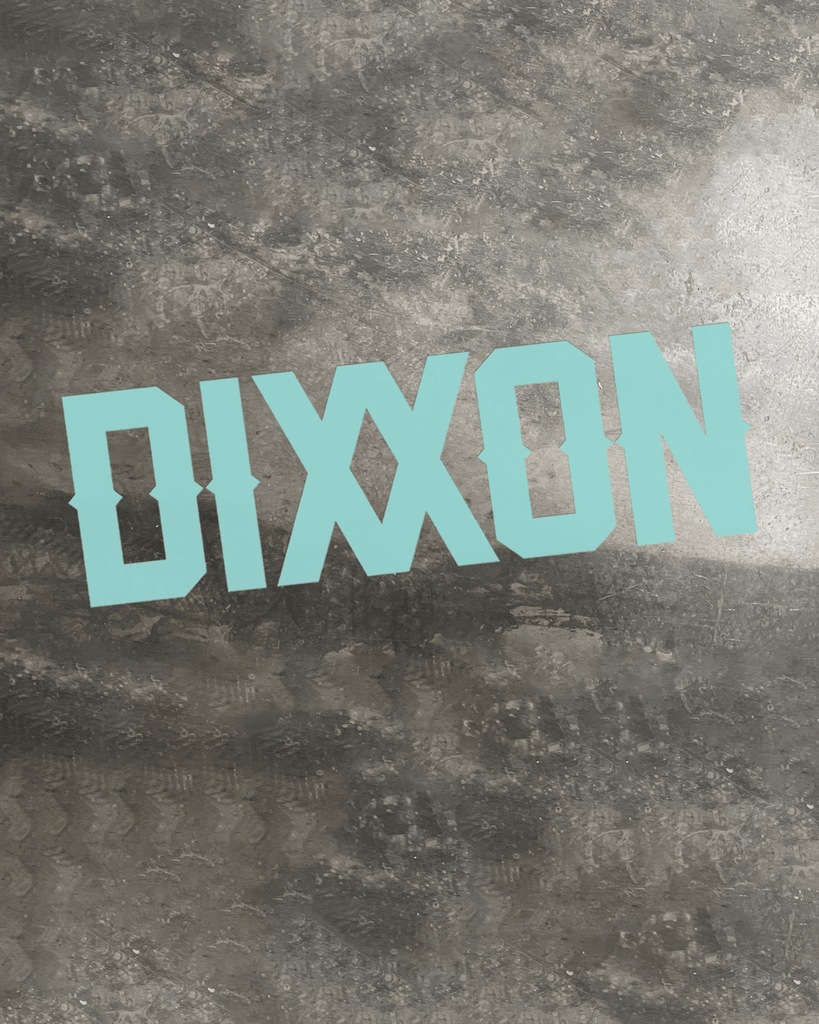 Dixxon 18" Die Cut Sticker | Dixxon Flannel Co.