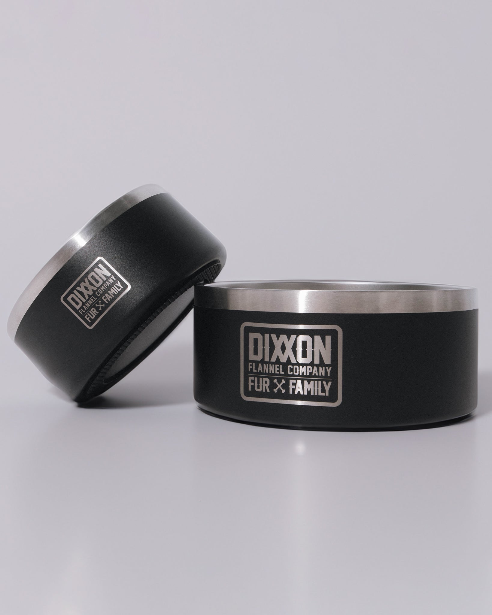 Dixxon Dog Bowl 64oz - Black | Dixxon Flannel Co.