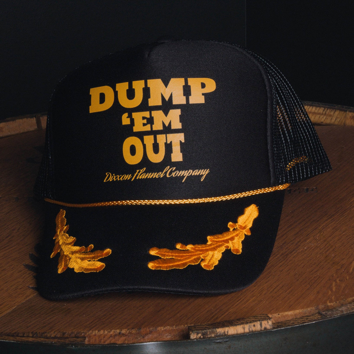 Dump 'Em Out Curved Bill Foam Trucker Snapback | Dixxon Flannel Co.