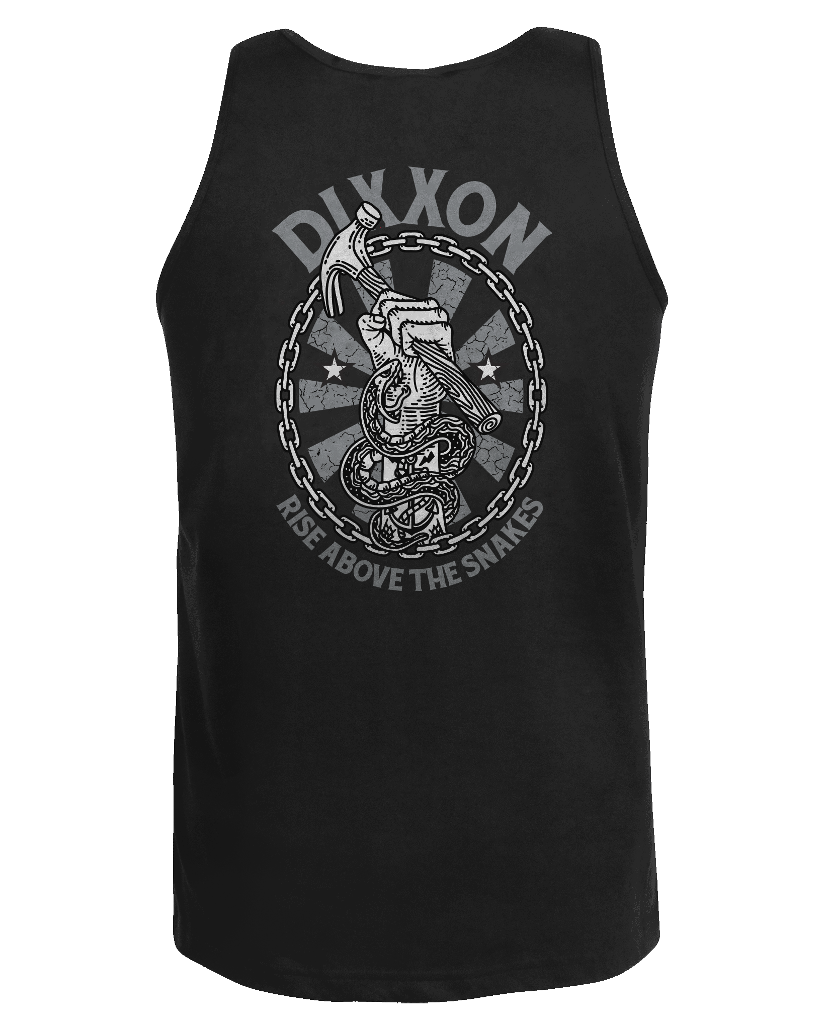 Men's Rise Above Tank - Black | Dixxon Flannel Co.