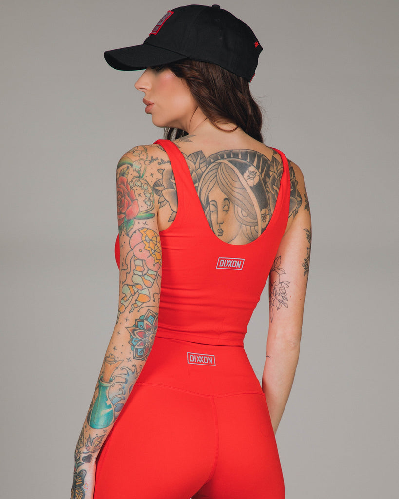 Women's Classic Crop Top - Red | Dixxon Flannel Co.