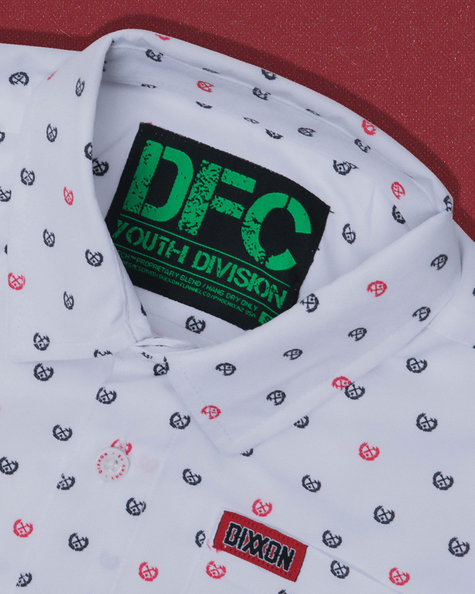 Youth Brochacho Short Sleeve - White | Dixxon Flannel Co.